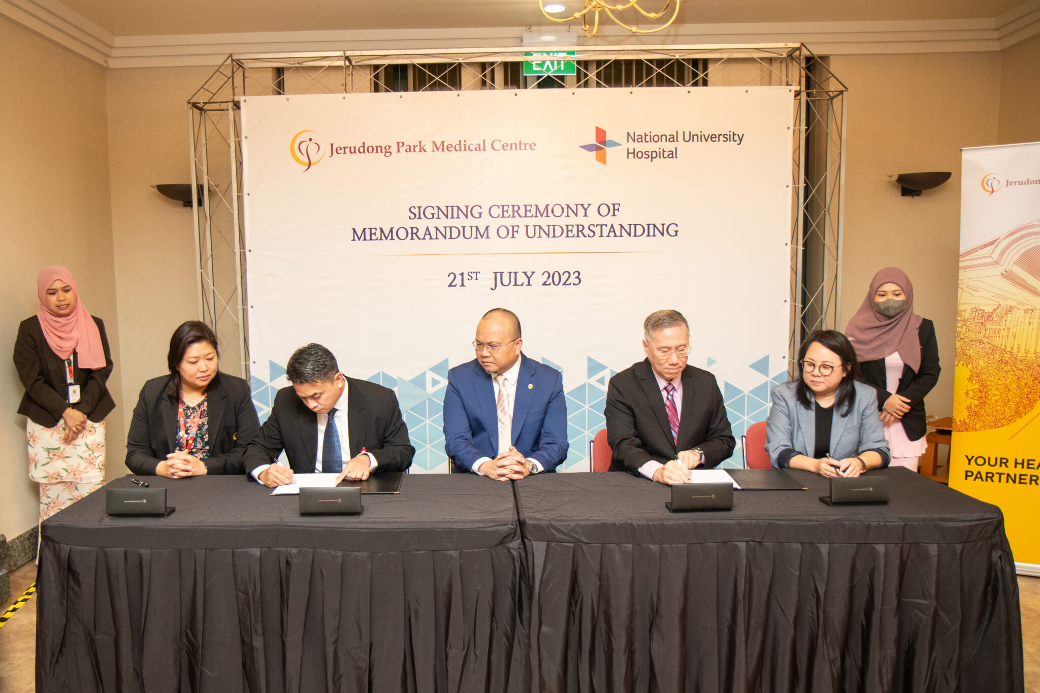 JERUDONG PARK MEDICAL CENTRE (JPMC) INKS MEMORANDUM OF UNDERSTANDING ...